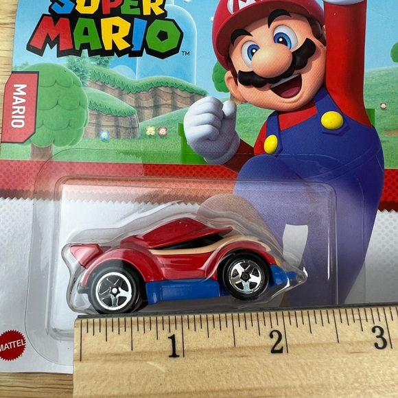 Nintendo | Toys | Hot Wheels Super Mario Character Car Mario Diecast ...